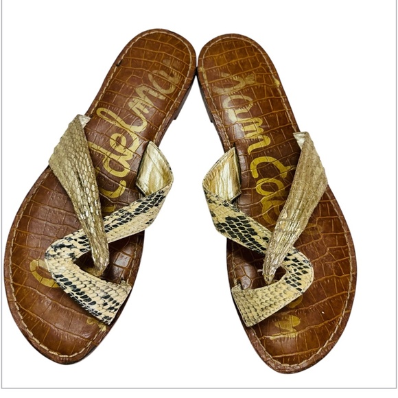 Sam Edelman | Shoes | Sam Edelman Womens Sandals Thongs Slides Sz Gwen ...